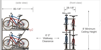 Bike Room Layout | CycleSafe