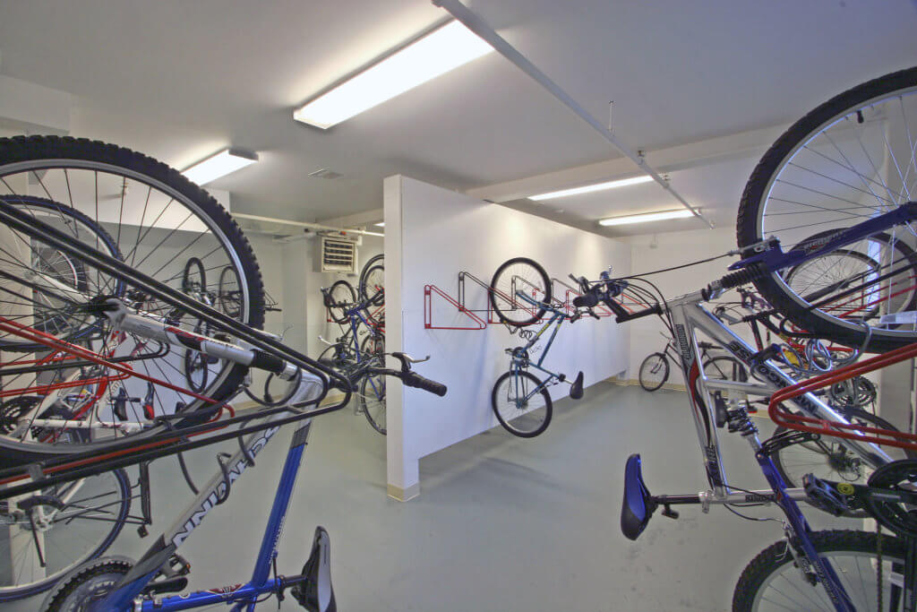 Bike WallRacks at Wesleyan University | CycleSafe