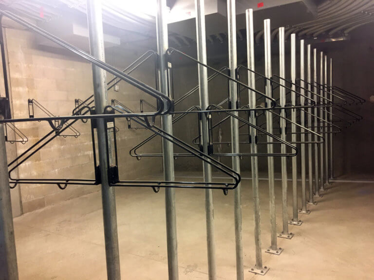 Bike Wall Rack - Vertical Bike Room Storage | CycleSafe