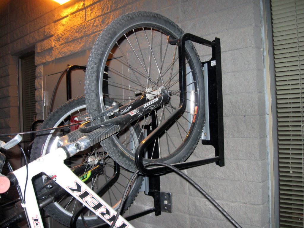 FenderRack - Vertical Storage Bike Rack | CycleSafe