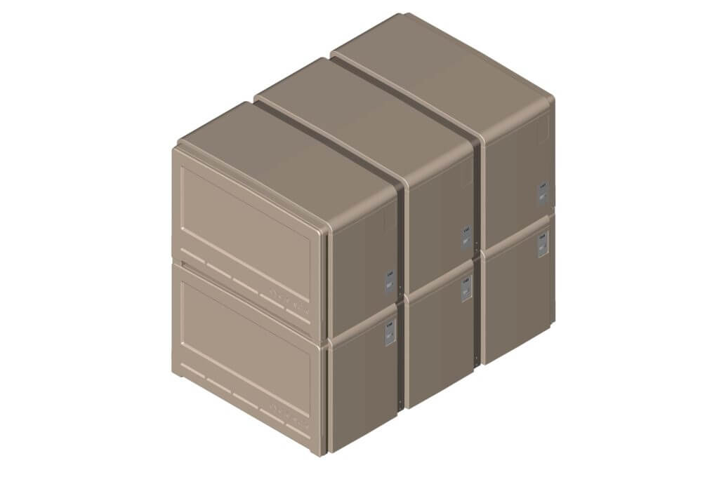 ProPark Double-Tier Standard Stackable Bike Locker | CycleSafe