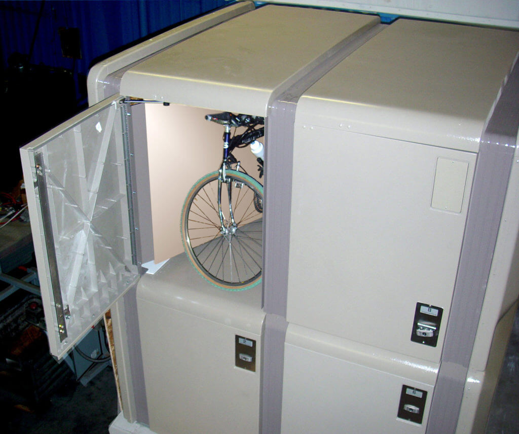 ProPark Double-Tier Standard Stackable Bike Locker | CycleSafe