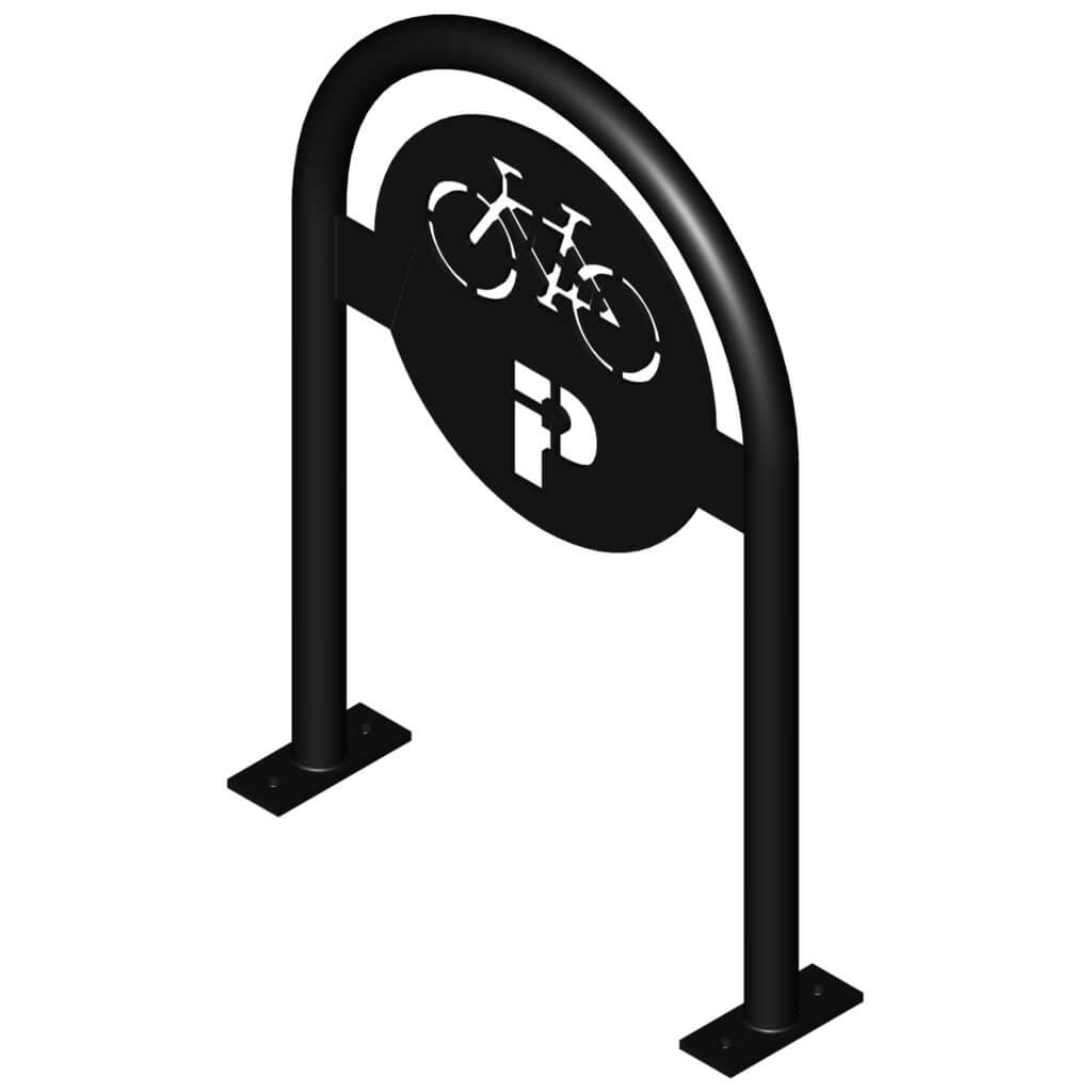 Cycle Park Circular Bike Rack - Custom Brandable | CycleSafe