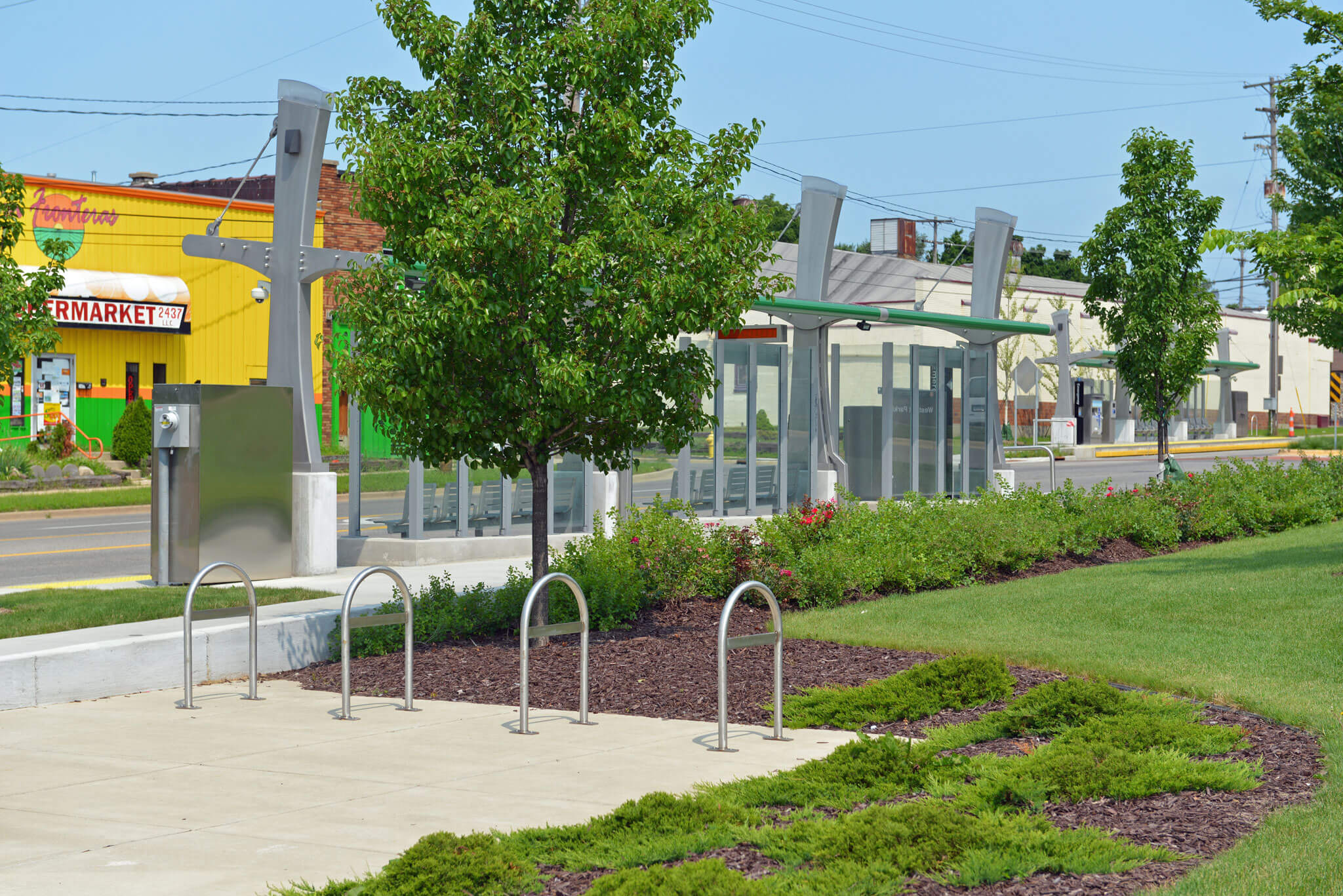 Mass Transit Bike Parking | Lockers, Racks, Shelters | CycleSafe