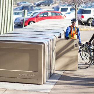 Modular Bike Locker | CycleSafe