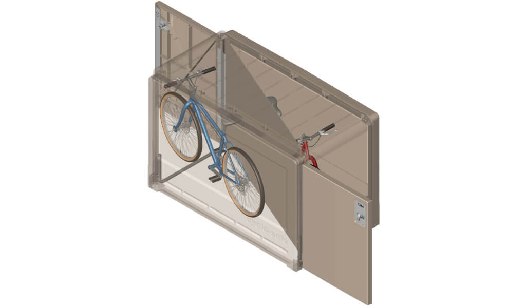 Modular Bike Locker | CycleSafe