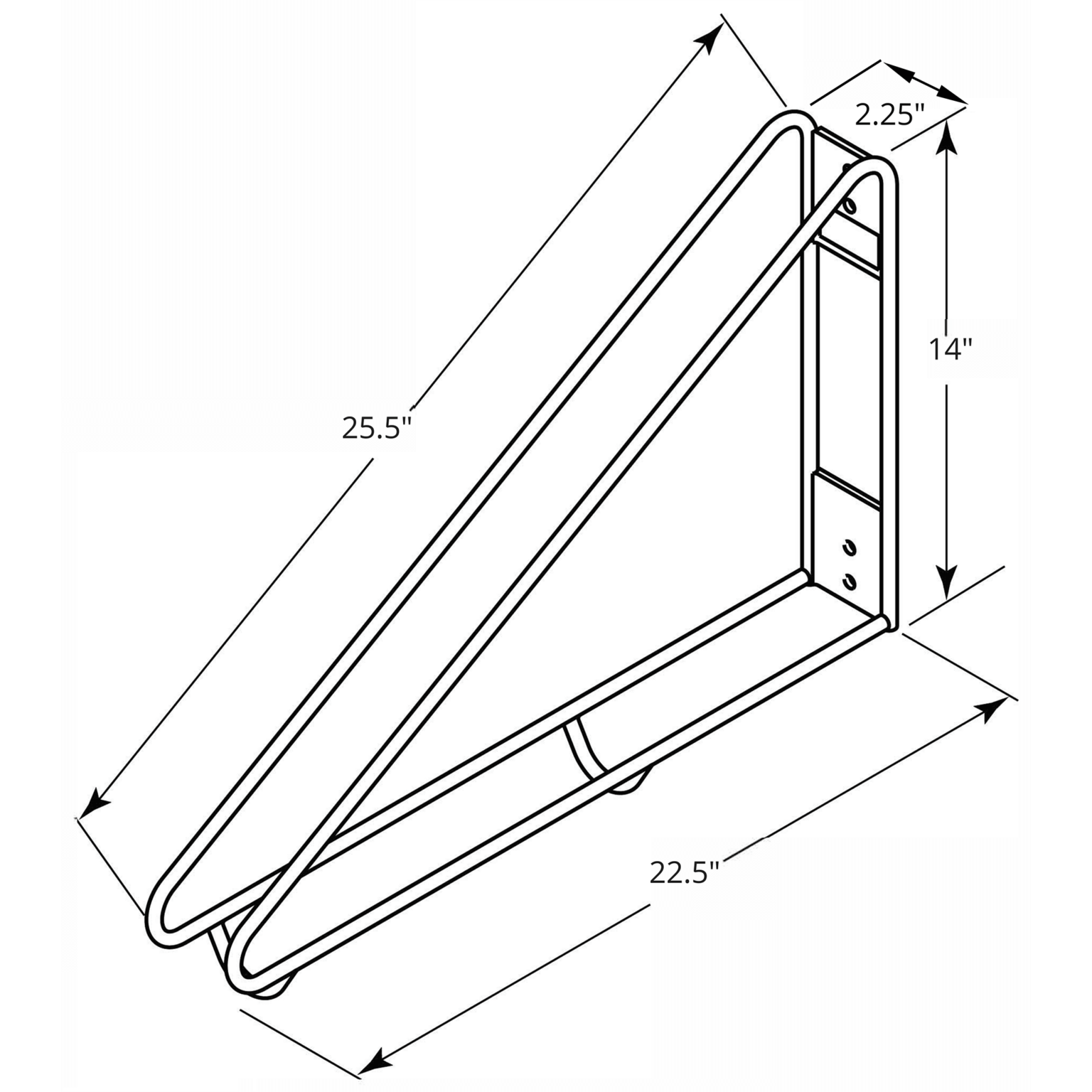 Bike Wall Rack - Vertical Bike Room Storage | CycleSafe