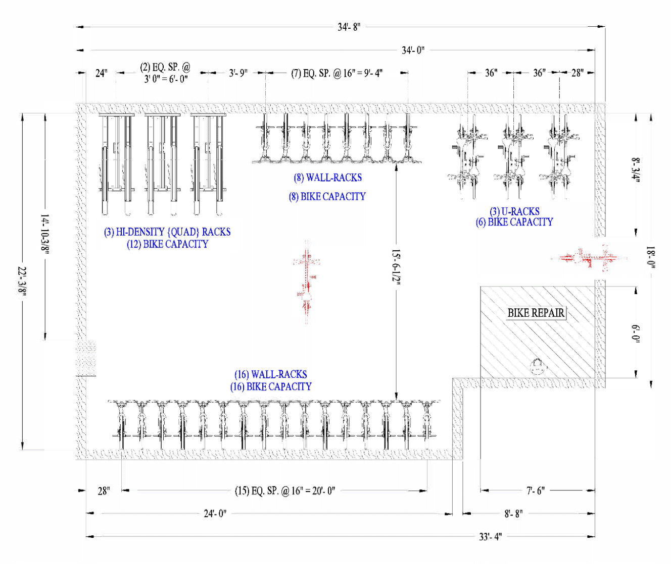 Features of a Successful Indoor Bike Room Design | CycleSafe