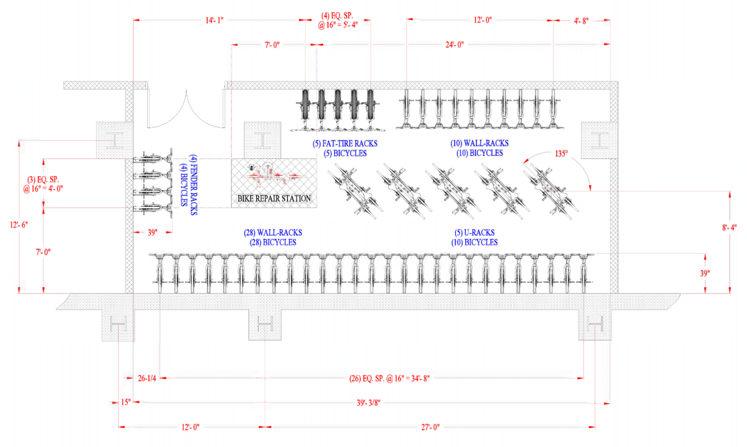 Features of a Successful Indoor Bike Room Design | CycleSafe